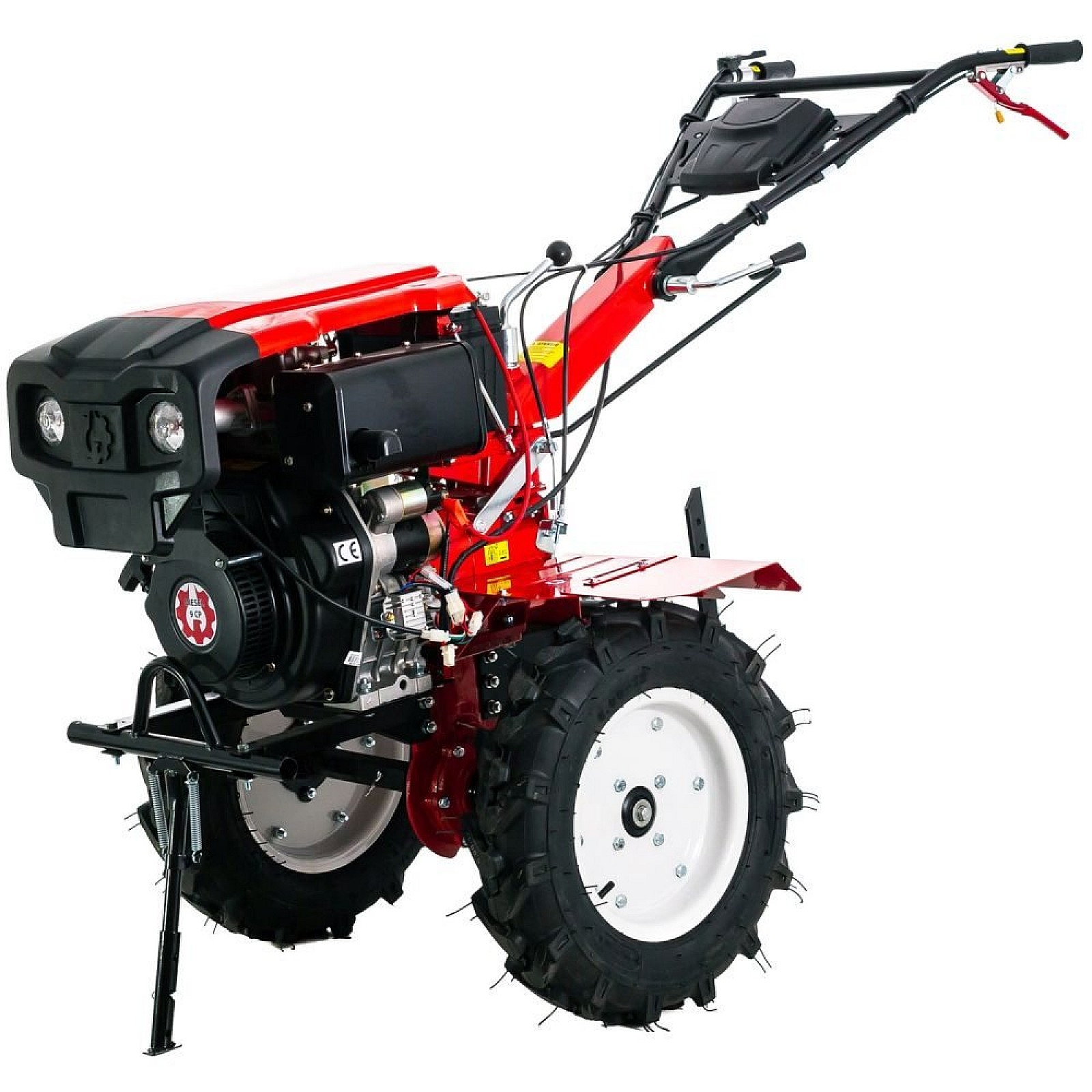 Motocultor profesional Rotakt RO135S motor 9 CP latime lucru 135 cm 3 ...