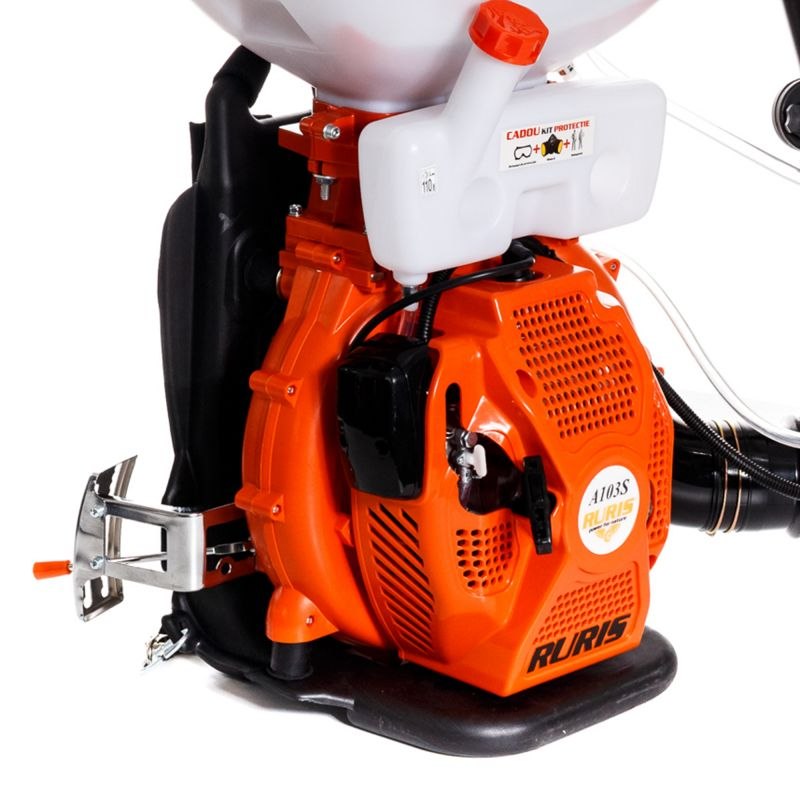 Atomizor RURIS A103S plus kit echipament de lucru, 3 CP, 2 timpi, 44 cc ...