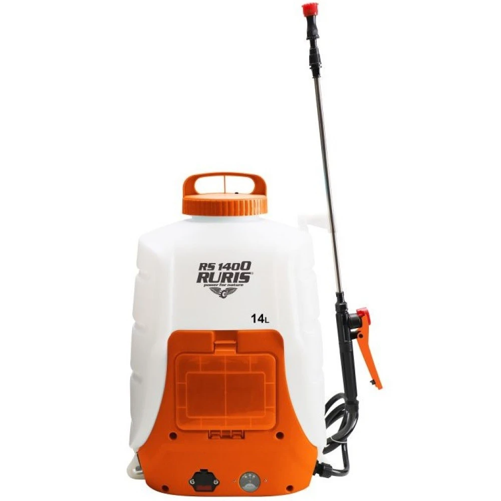 Pulverizator electric RURIS RS 1400, bazin 14 litri, presiune lucru 0.2 ...