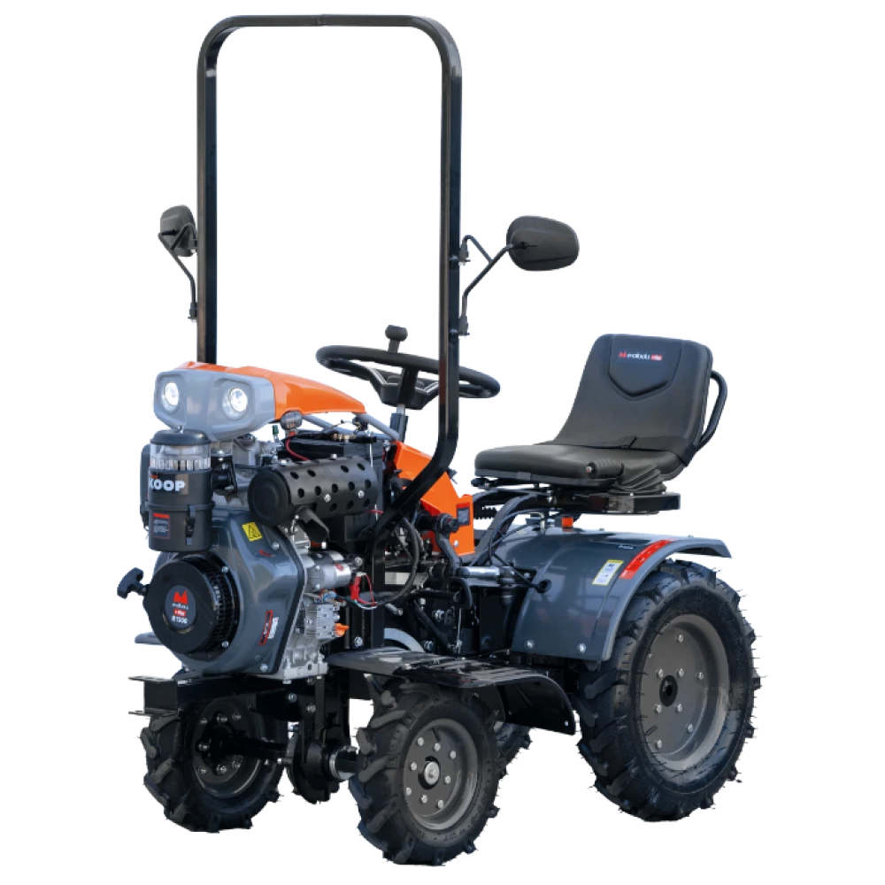 Minitractor Ride-On 4x4 R1200 Evotools PLUS, motor diesel 12CP Koop ...